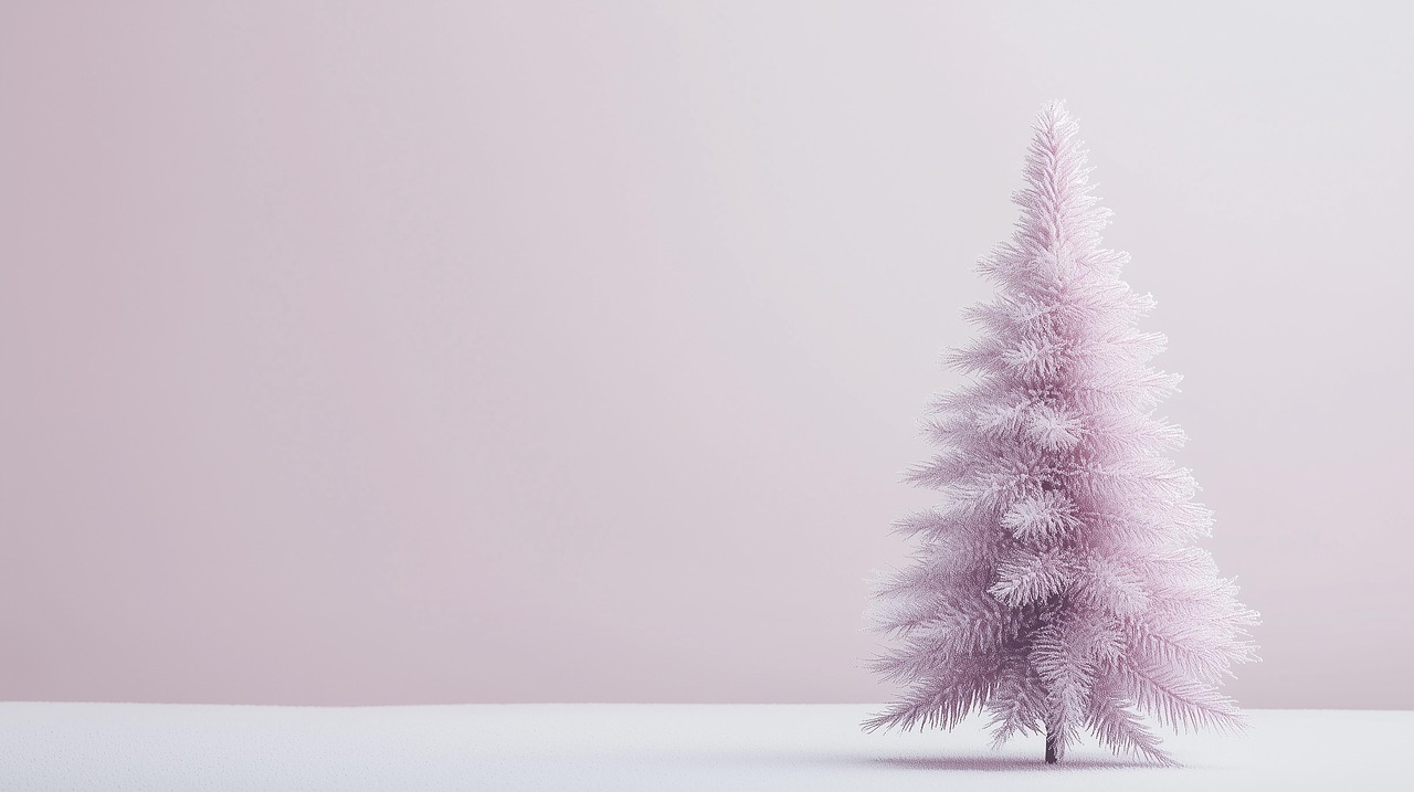 Download Ai Generated, Christmas Tree, Pink. Royalty-Free Stock ...