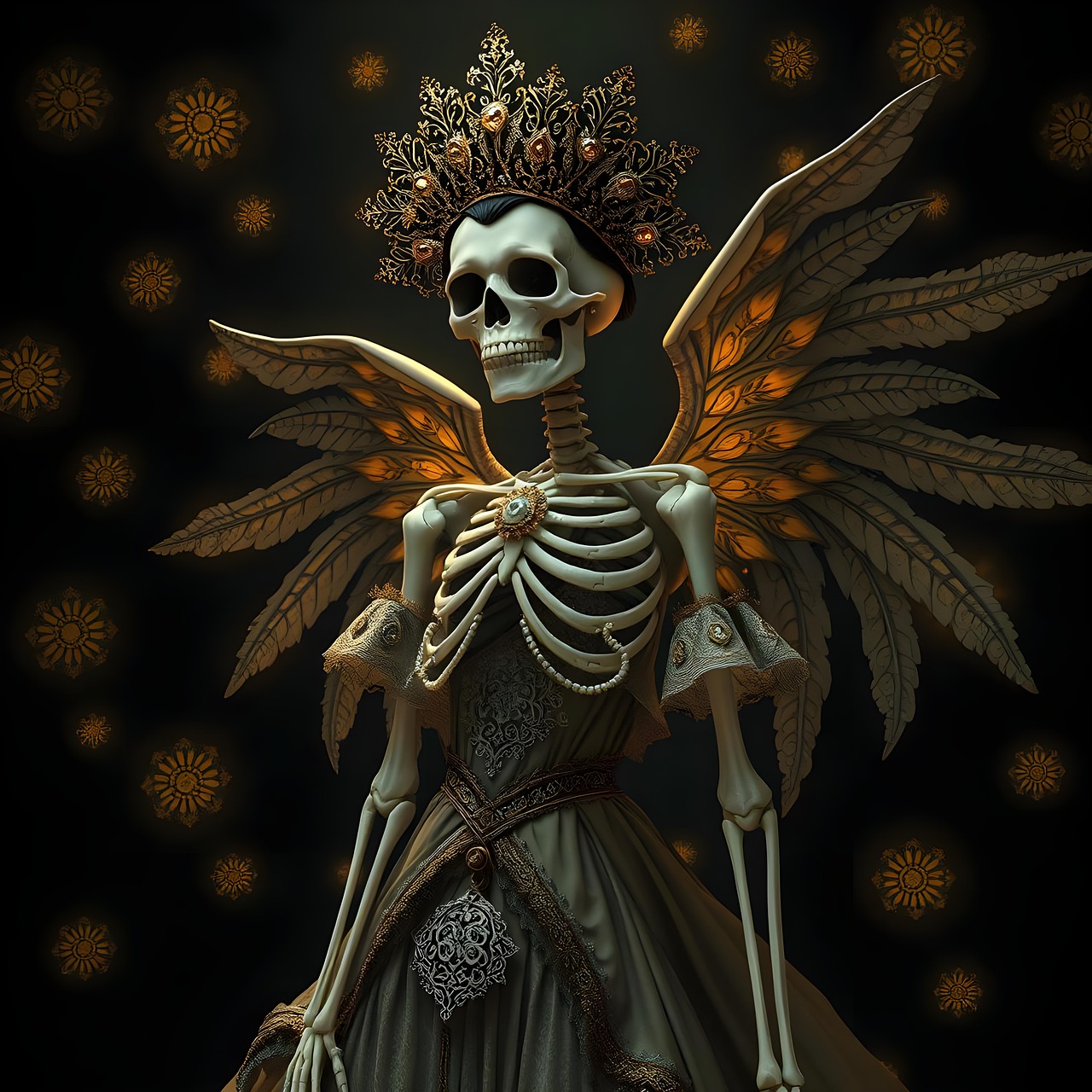 Download Skeleton, Skull, Ghost. Royalty-Free Stock Illustration Image ...