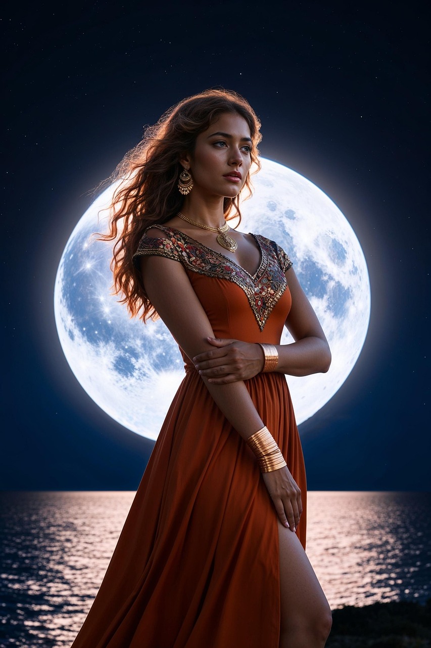 Dewi Bulan Luna Sinar - Gambar gratis di Pixabay