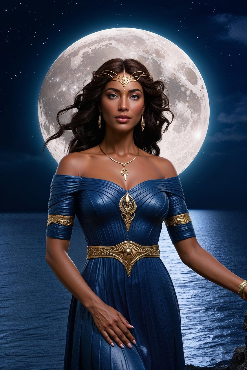 Diosa De La Luna Luz - Imagen gratis en Pixabay