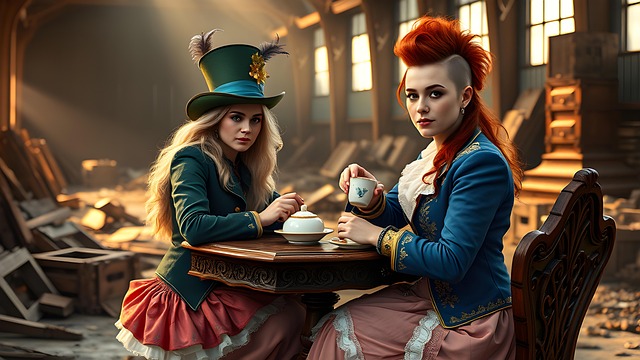 Download Red Alice, Mad Hatter, Super Villain. Royalty-Free Stock ...