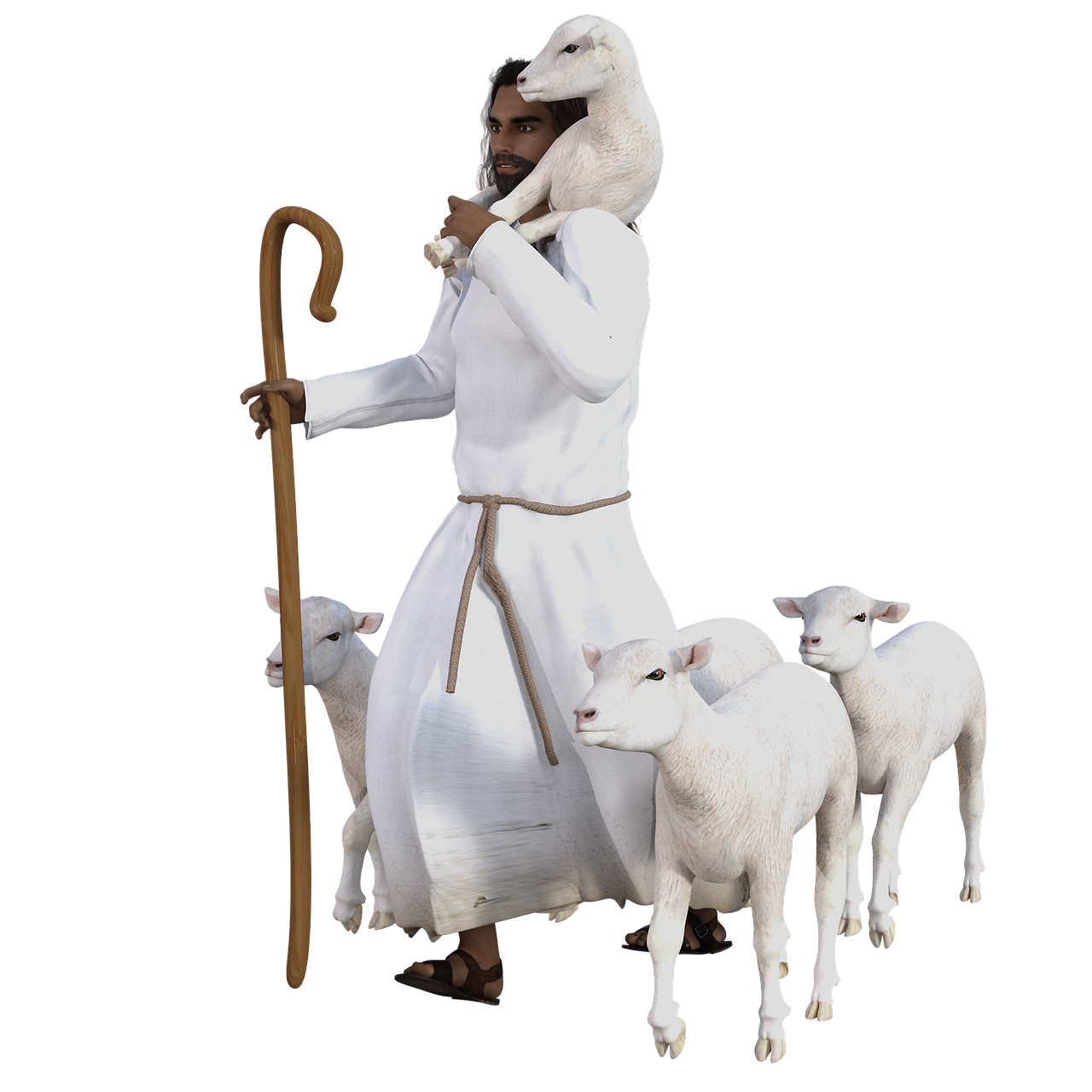 Jesús Pastor Oveja - Imagen gratis en Pixabay