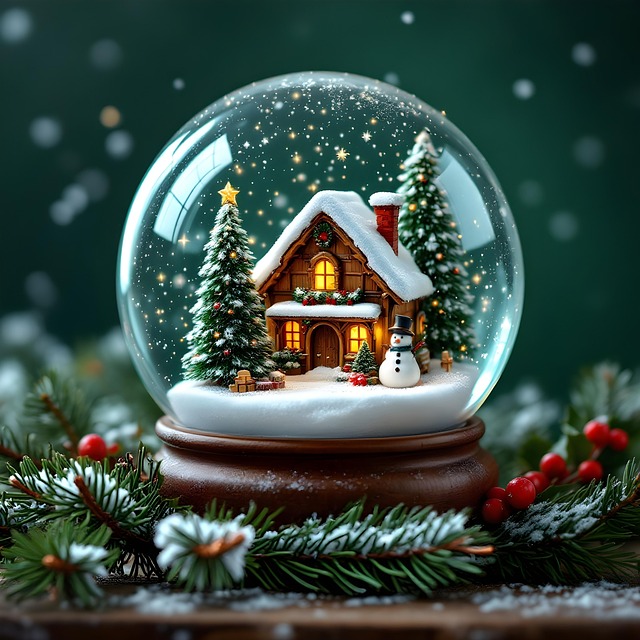 Ai Generert Snøball Jul - Gratis bilde på Pixabay