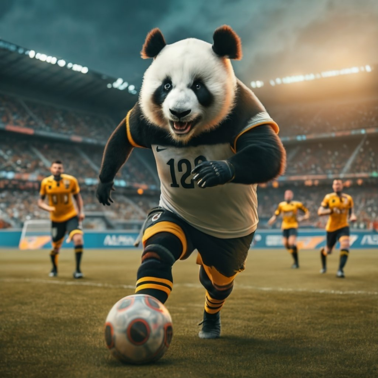 Download Panda, Soccer, Ball. Royalty-Free Stock Illustration Image ...
