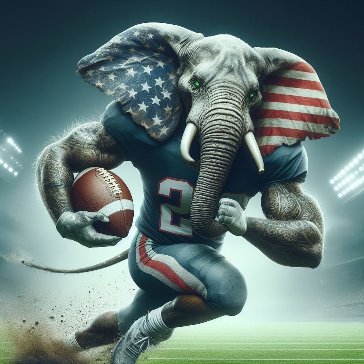 Download Elephant, Sport, Football. Royalty-Free Stock Illustration ...