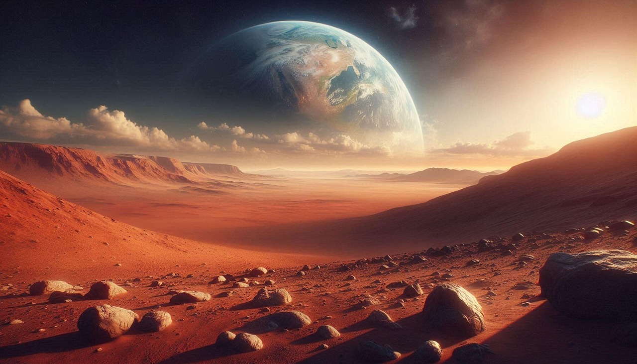 Download Ai Generated, Mars, Planet. Royalty-Free Stock Illustration ...