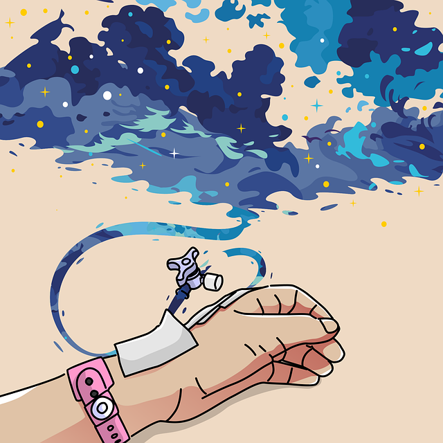 Download Hand, Sick, Blue. Royalty-Free Vector Graphic - Pixabay