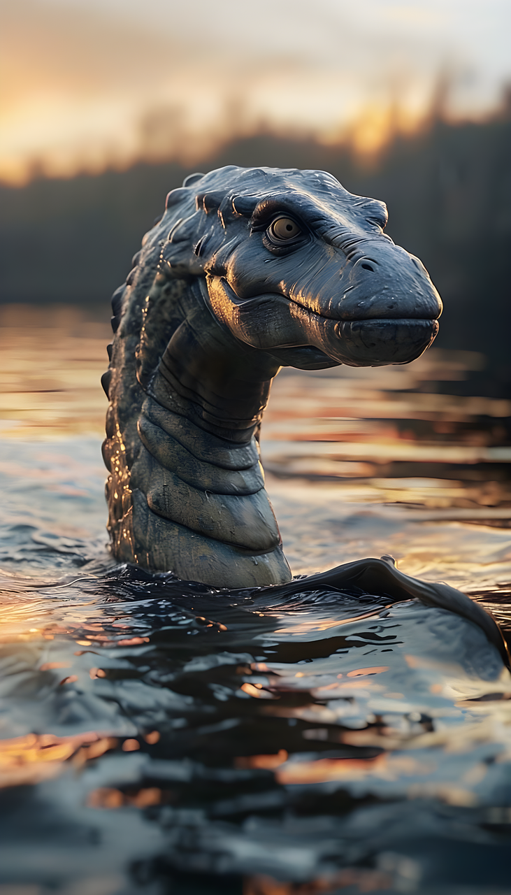 Download Ai Generated, Loch Ness, Monster. Royalty-Free Stock ...