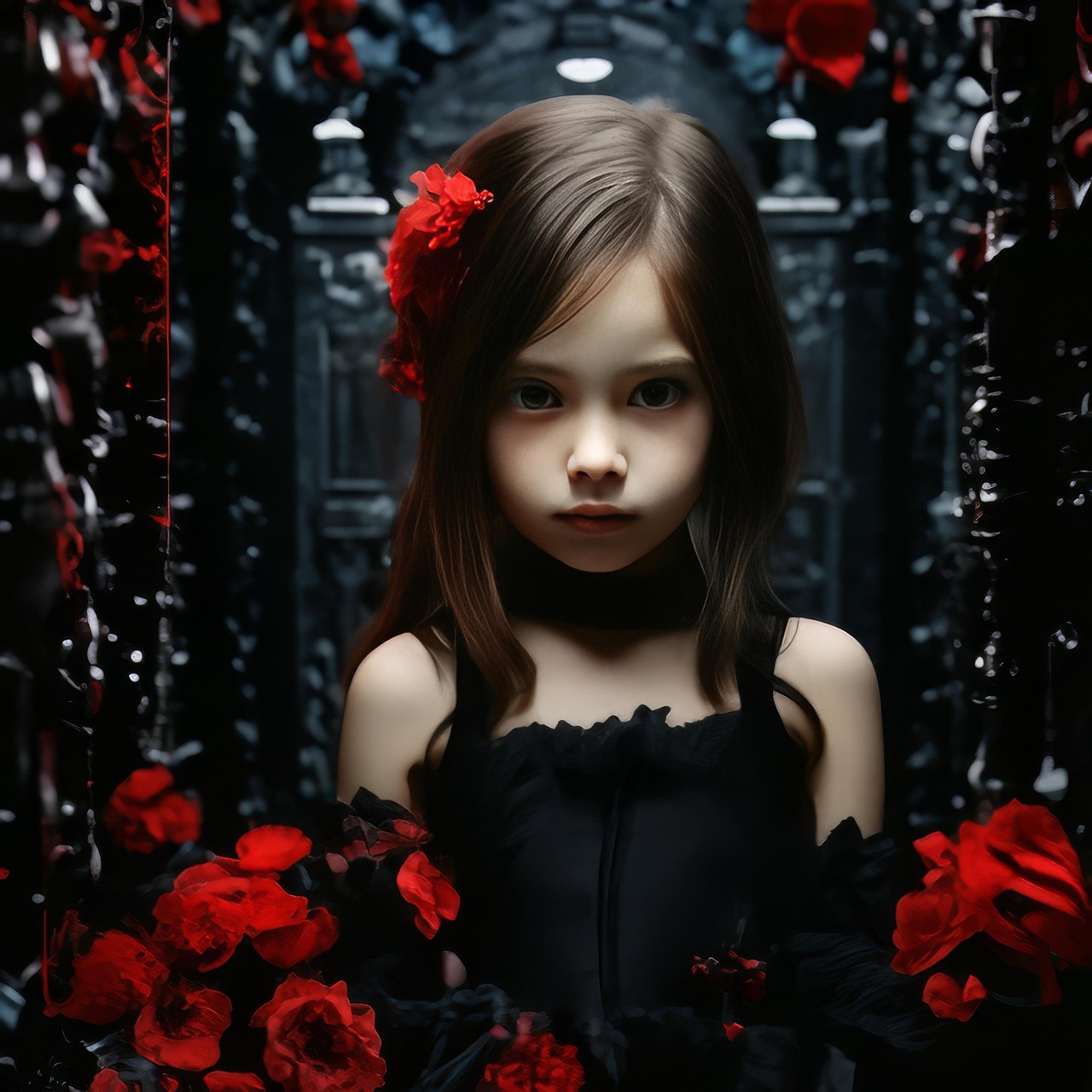 Download Ai Generated, Girl, Gothic. Royalty-Free Stock Illustration Image - Pixabay