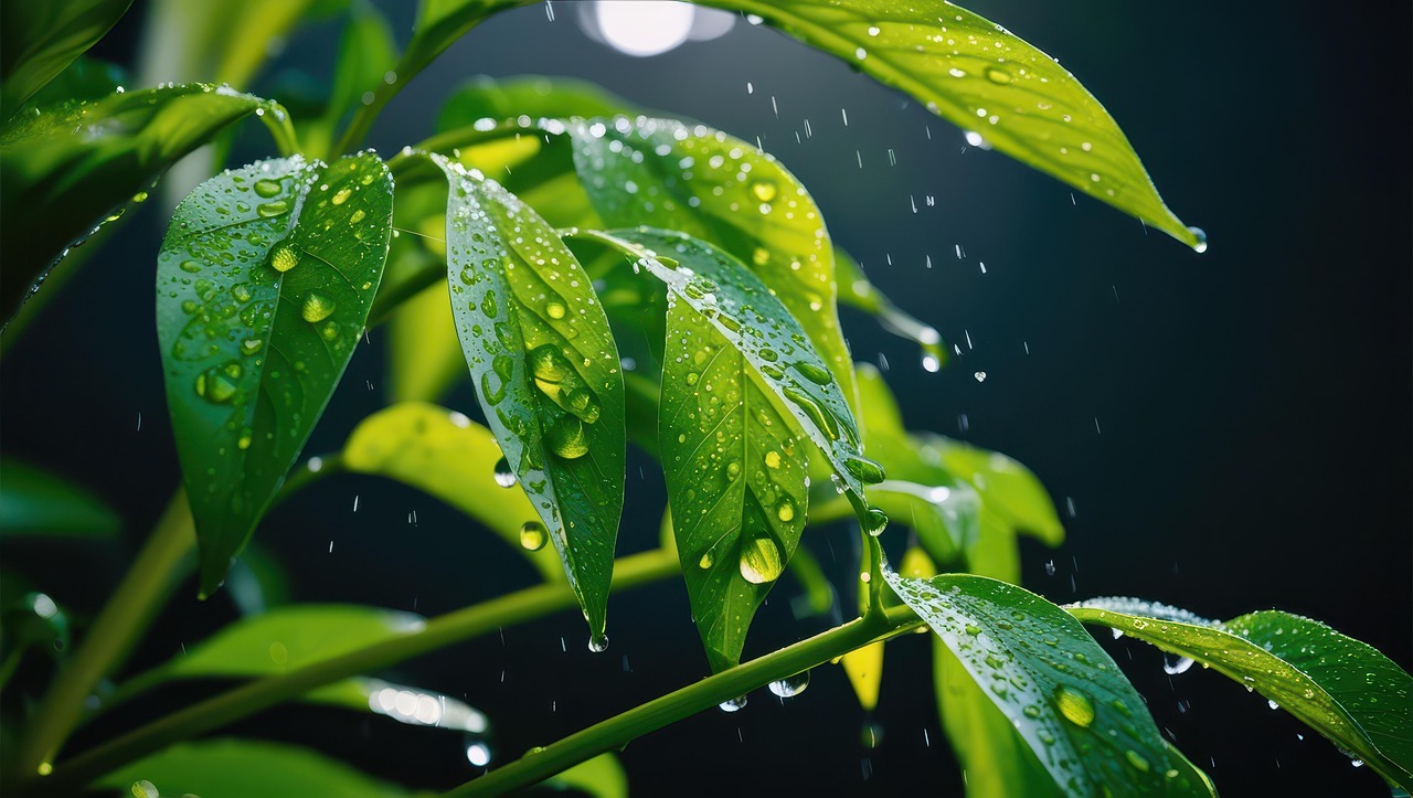 Vida Vegetal Hojas Lluviosas Gotas - Imagen gratis en Pixabay
