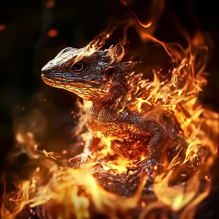 Download Ai Generated, Lizard, Salamander. Royalty-Free Stock ...