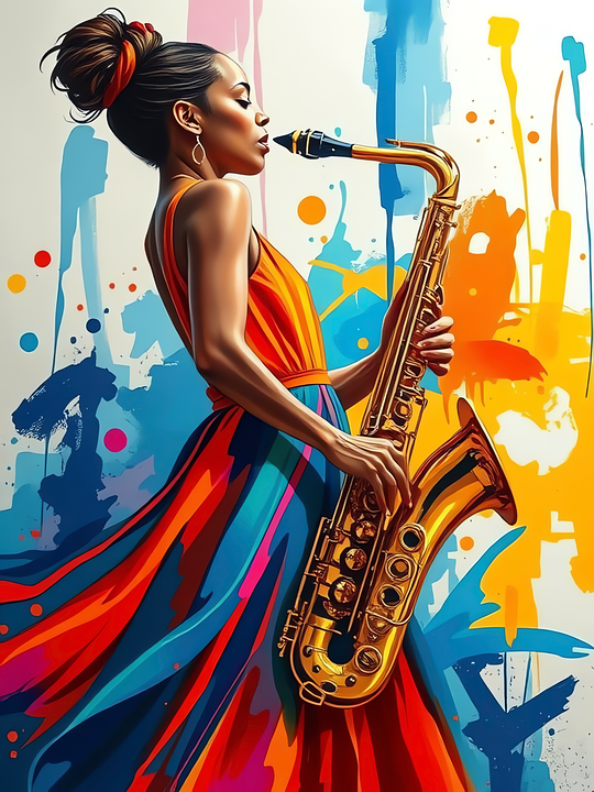 Download Musician, Saxophonist, Saxophone. Royalty-Free Stock ...