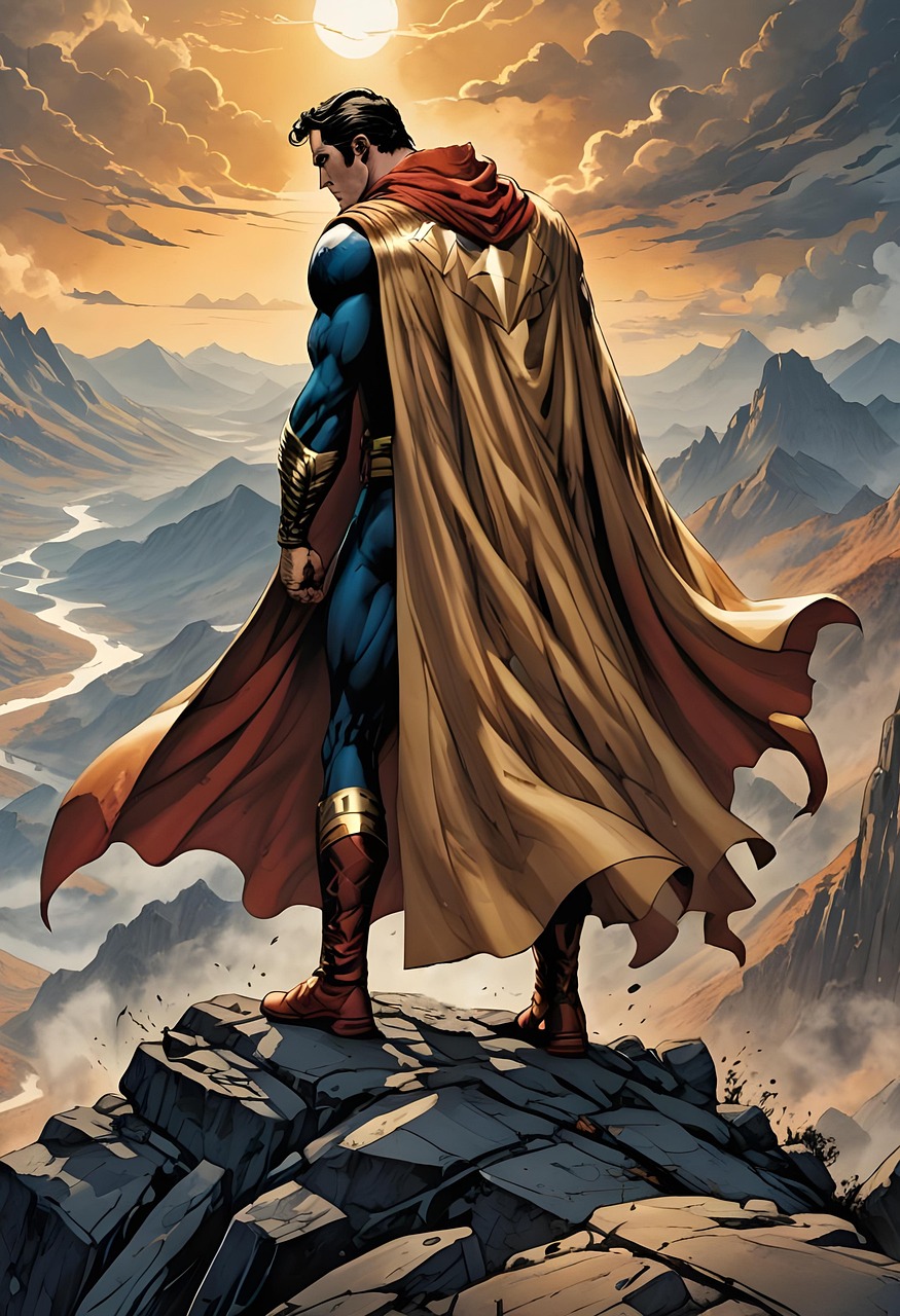 Download Superhero, Hero, Cartoon. Royalty-Free Stock Illustration ...