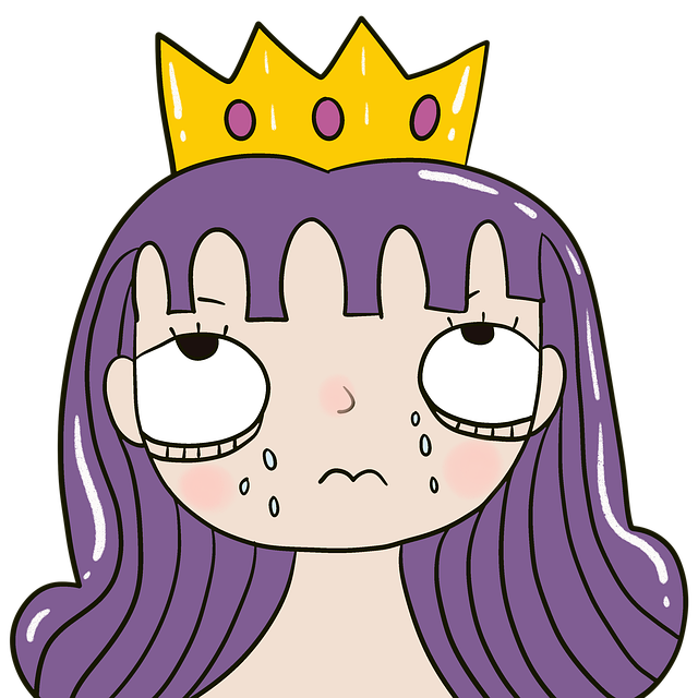 Download Girl, Princess, Crying. Royalty-Free Stock Illustration Image ...