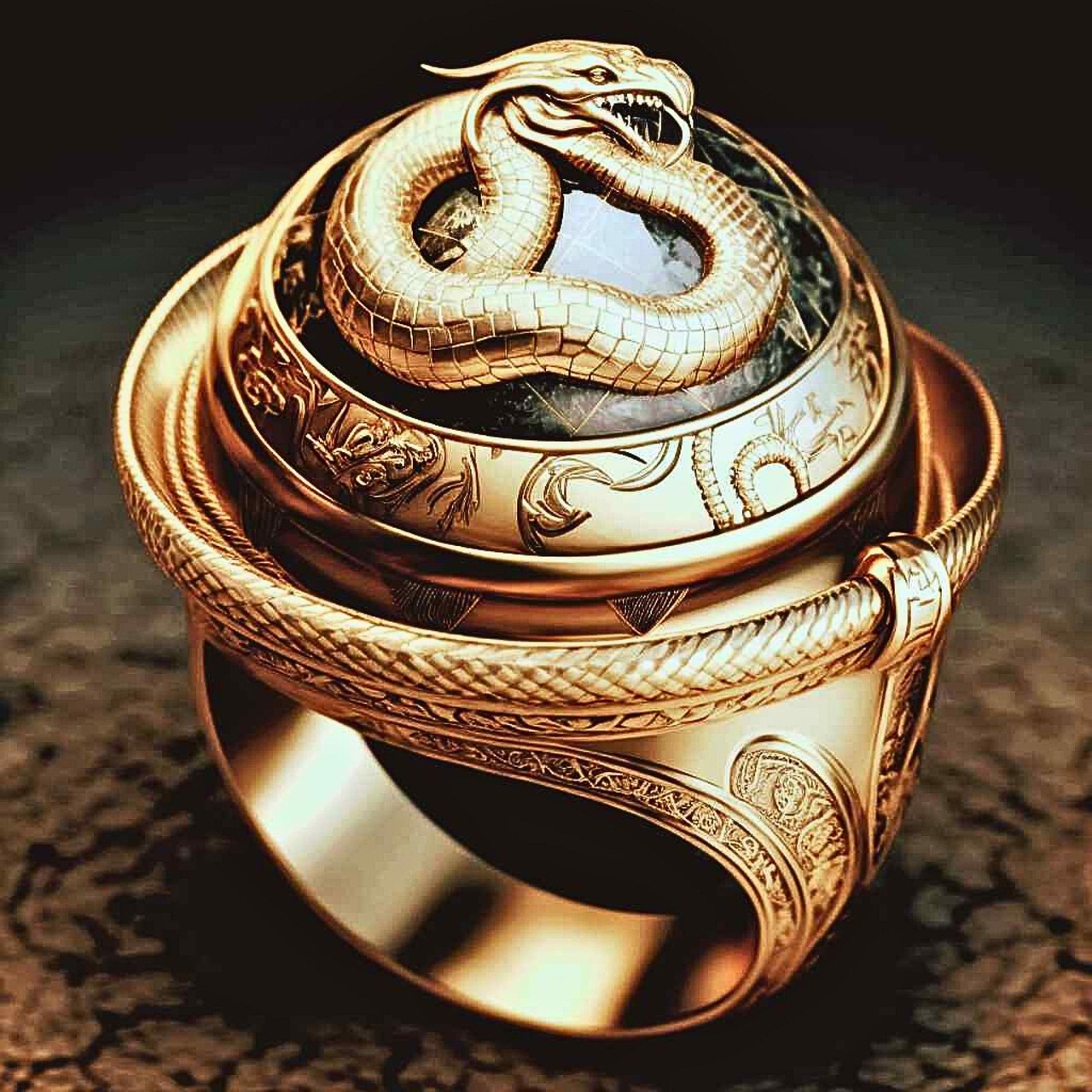Anneau De Serpent Notre 18K - Image gratuite sur Pixabay