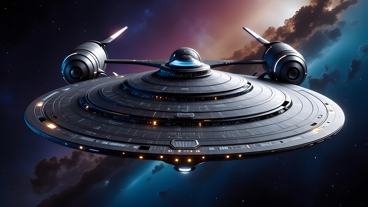 Download Starship, Spaceship, Space. Royalty-Free Stock Illustration ...