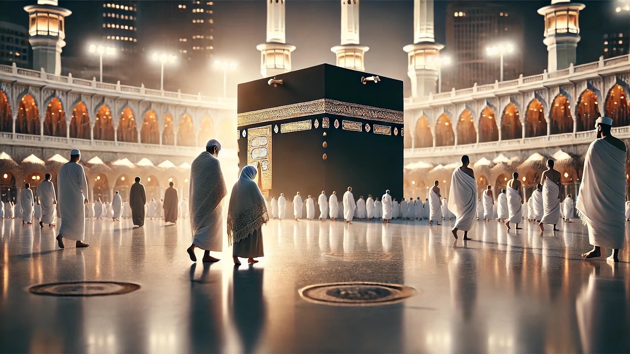 Download Umrah, Hajj, Makkah. Royalty-Free Stock Illustration Image ...