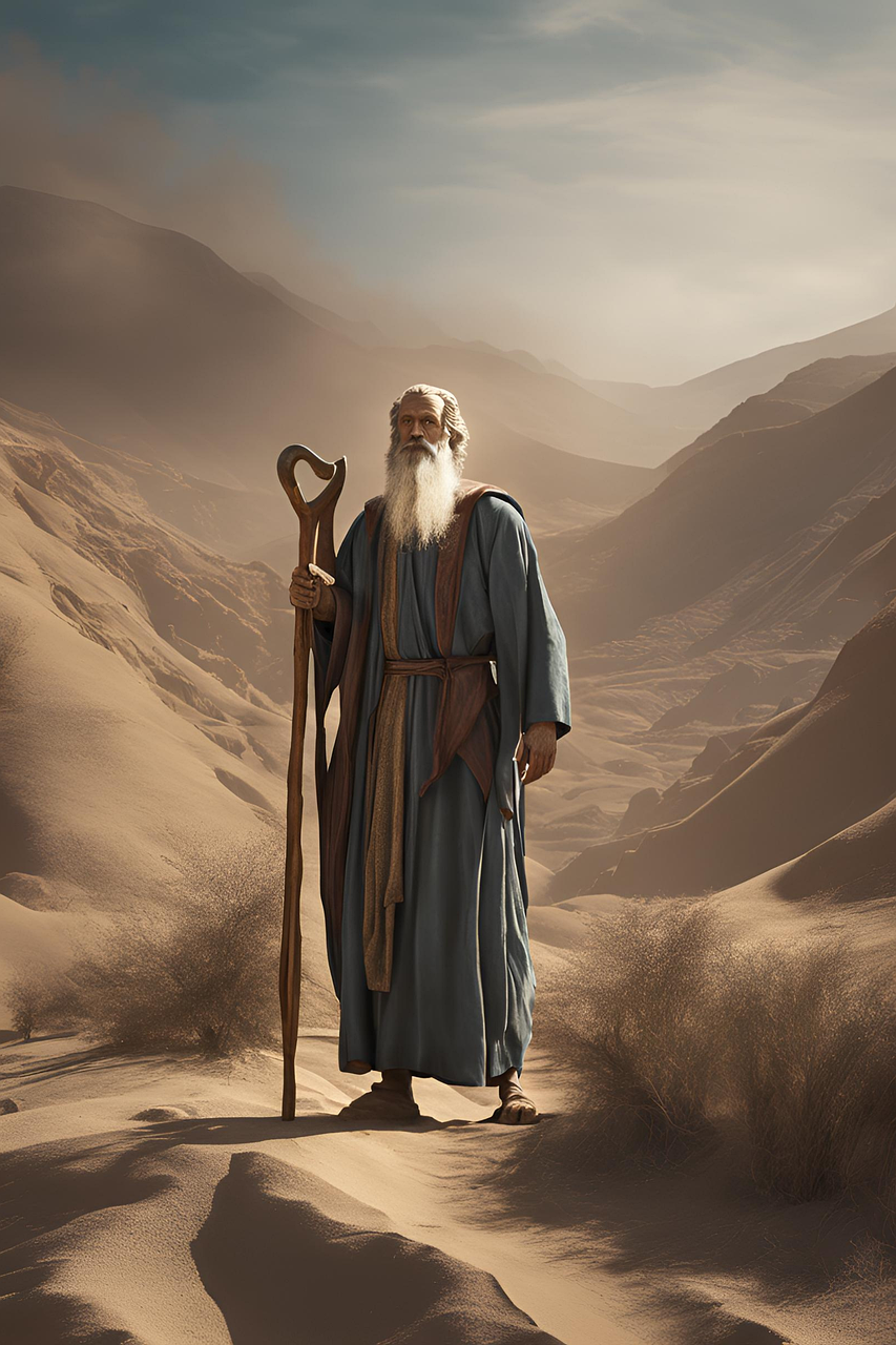 Download Prophet Moses Prophet Moses Royalty Free Stock Illustration