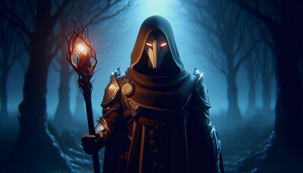 Download Mysterious, Character, Power. Royalty-Free Stock Illustration ...