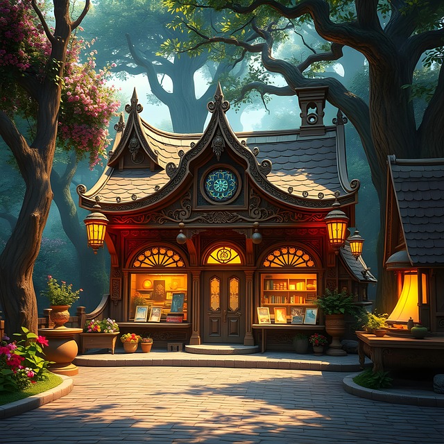 Download Shop, Fantasy, Light. Royalty-Free Stock Illustration Image ...