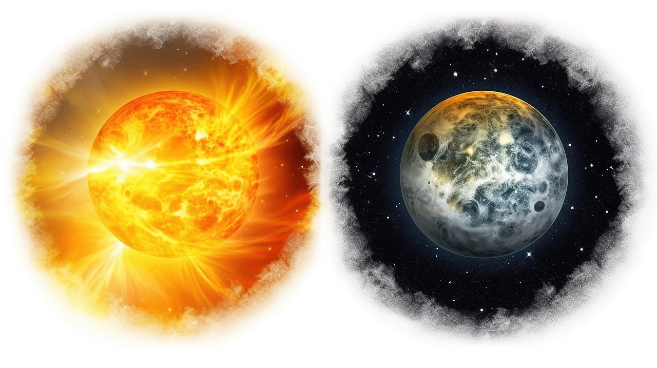 Download Sun, Moon, Cosmic. Royalty-Free Stock Illustration Image - Pixabay