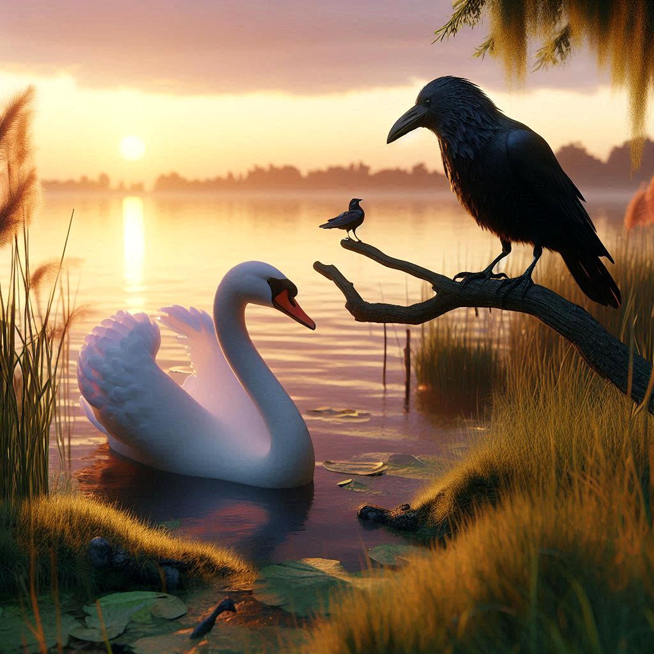 Swan Nature Lake - Free photo on Pixabay
