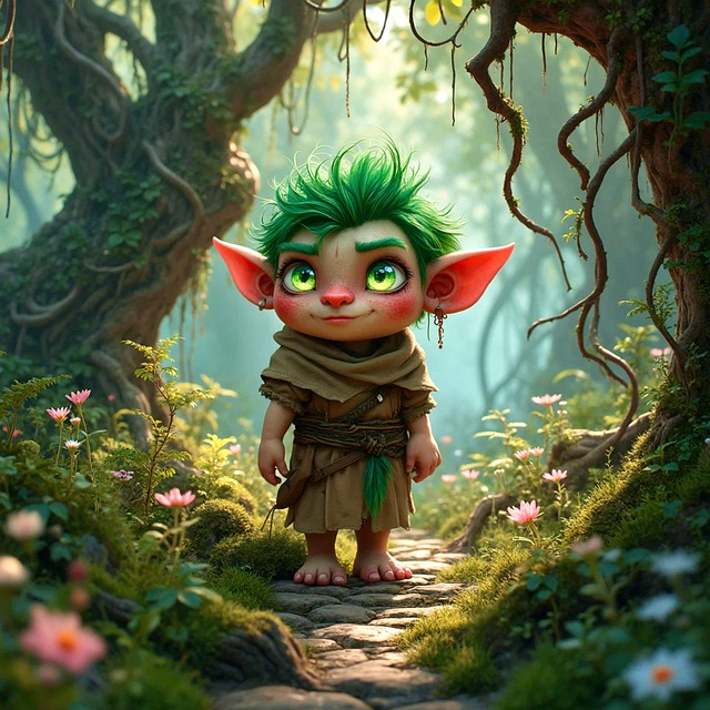Download Ai Generated, Troll, Pathway. Royalty-Free Stock Illustration ...
