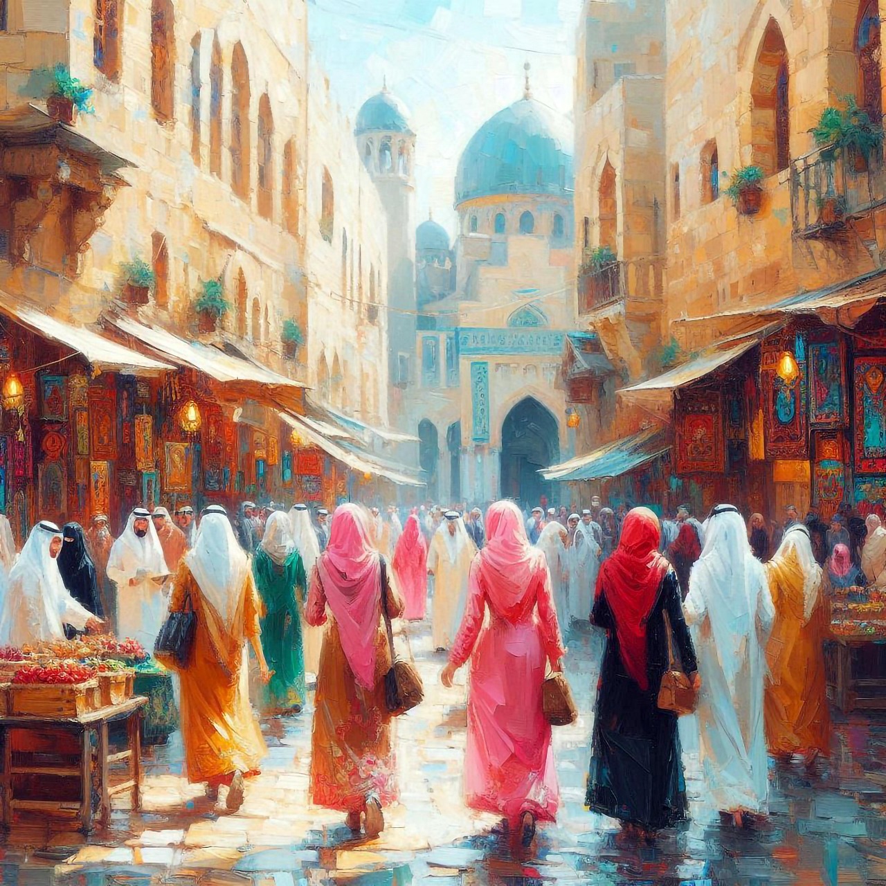 Download Ai Generated, Arab, Women. Royalty-Free Stock Illustration ...