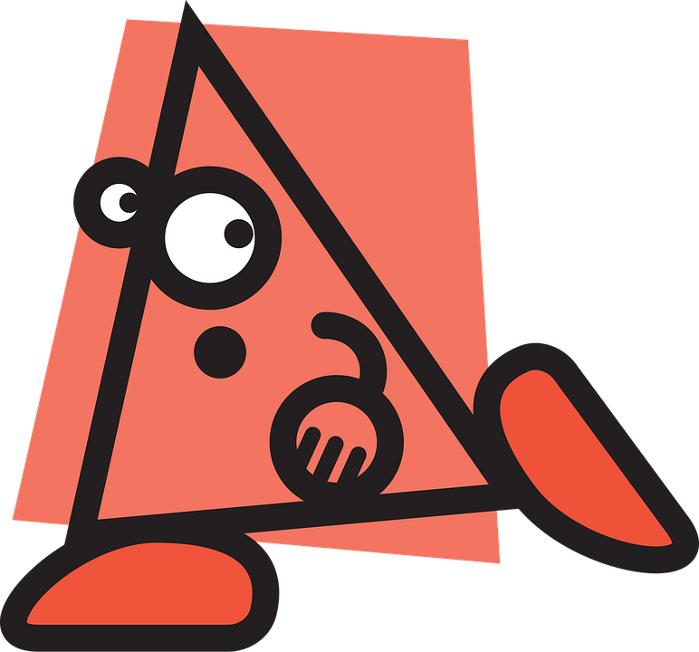 Download Triangle, Sneaky, Cartoon. Royalty-Free Vector Graphic - Pixabay