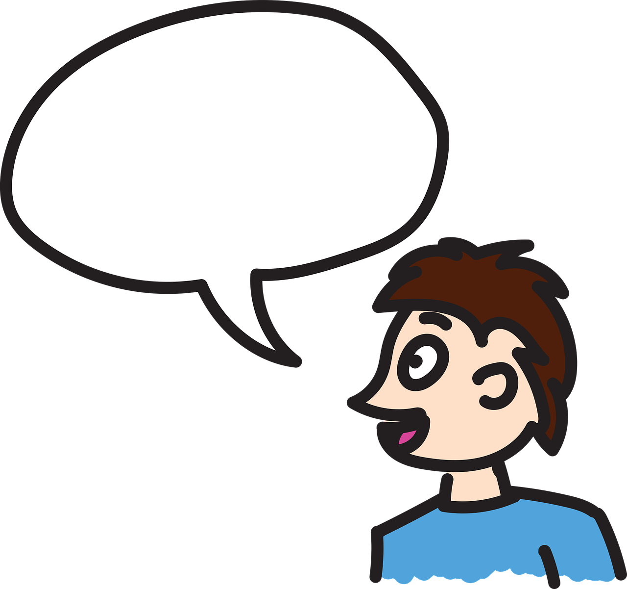 Download Boy, Talking, Communication. Royalty-Free Vector Graphic - Pixabay