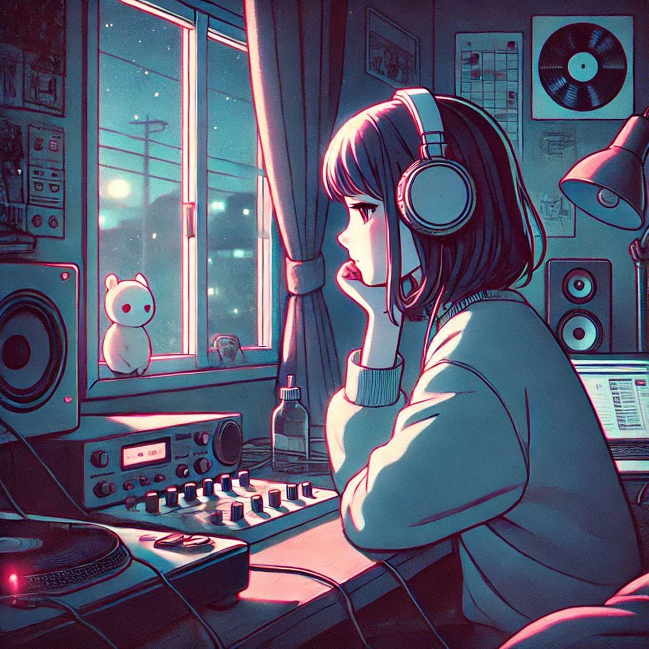 Download Woman, Lofi, Painting. Royalty-Free Stock Illustration Image - Pixabay