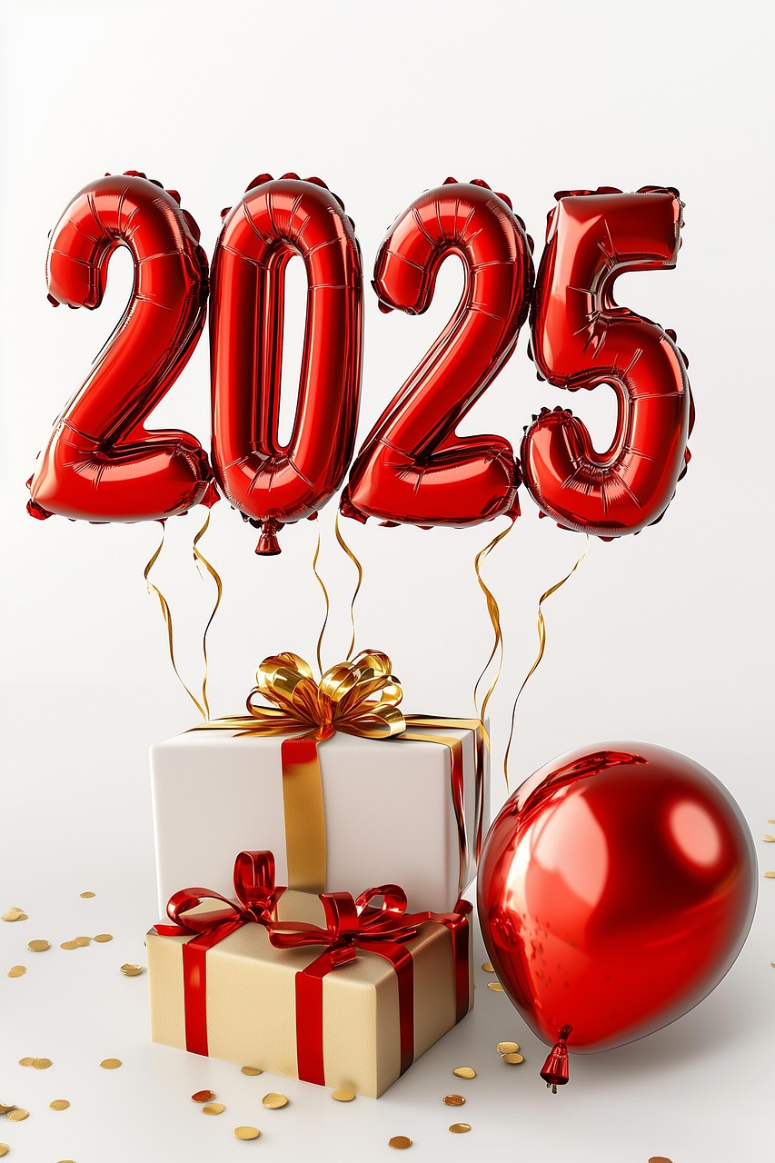 Download New Year, Celebration, 2025. Royalty-Free Stock Illustration ...