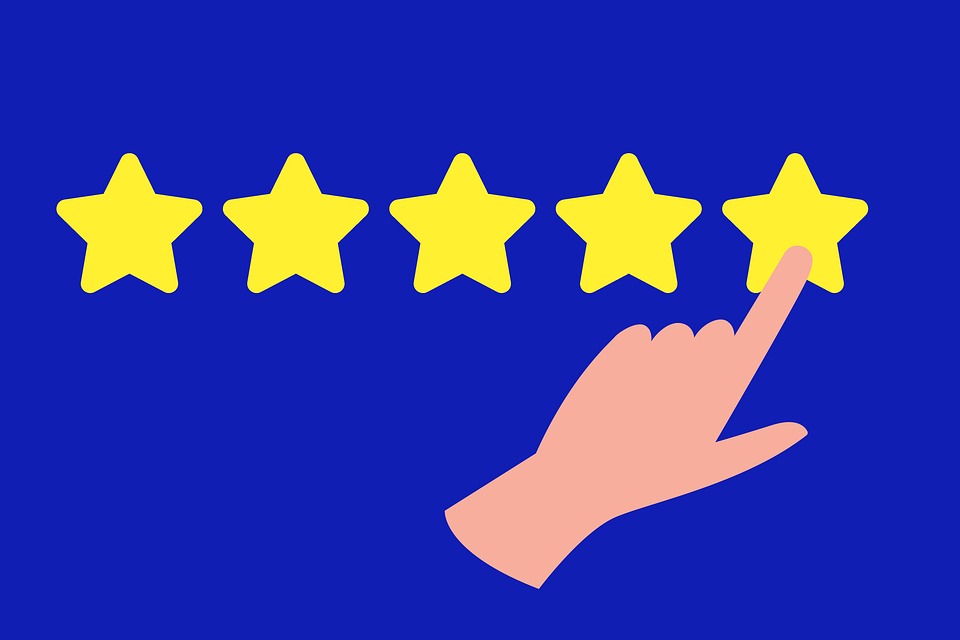 Download Review, 5 Stars, Feedback. Royalty-Free Stock Illustration ...