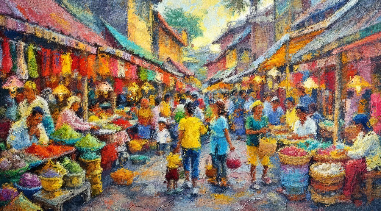 Traditional Market Crowd - Free photo on Pixabay