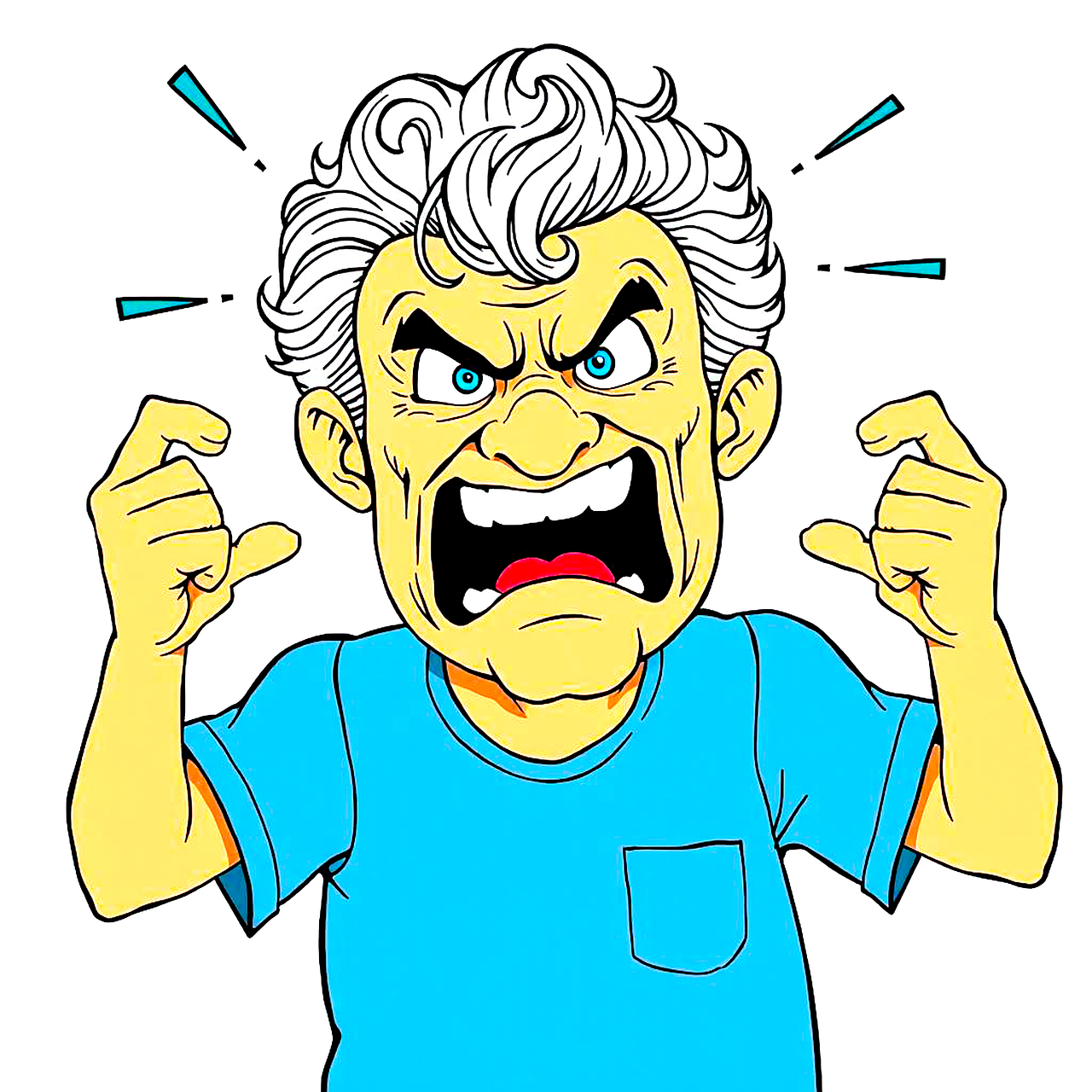 Download Angry, Man, Fury. Royalty-Free Stock Illustration Image - Pixabay