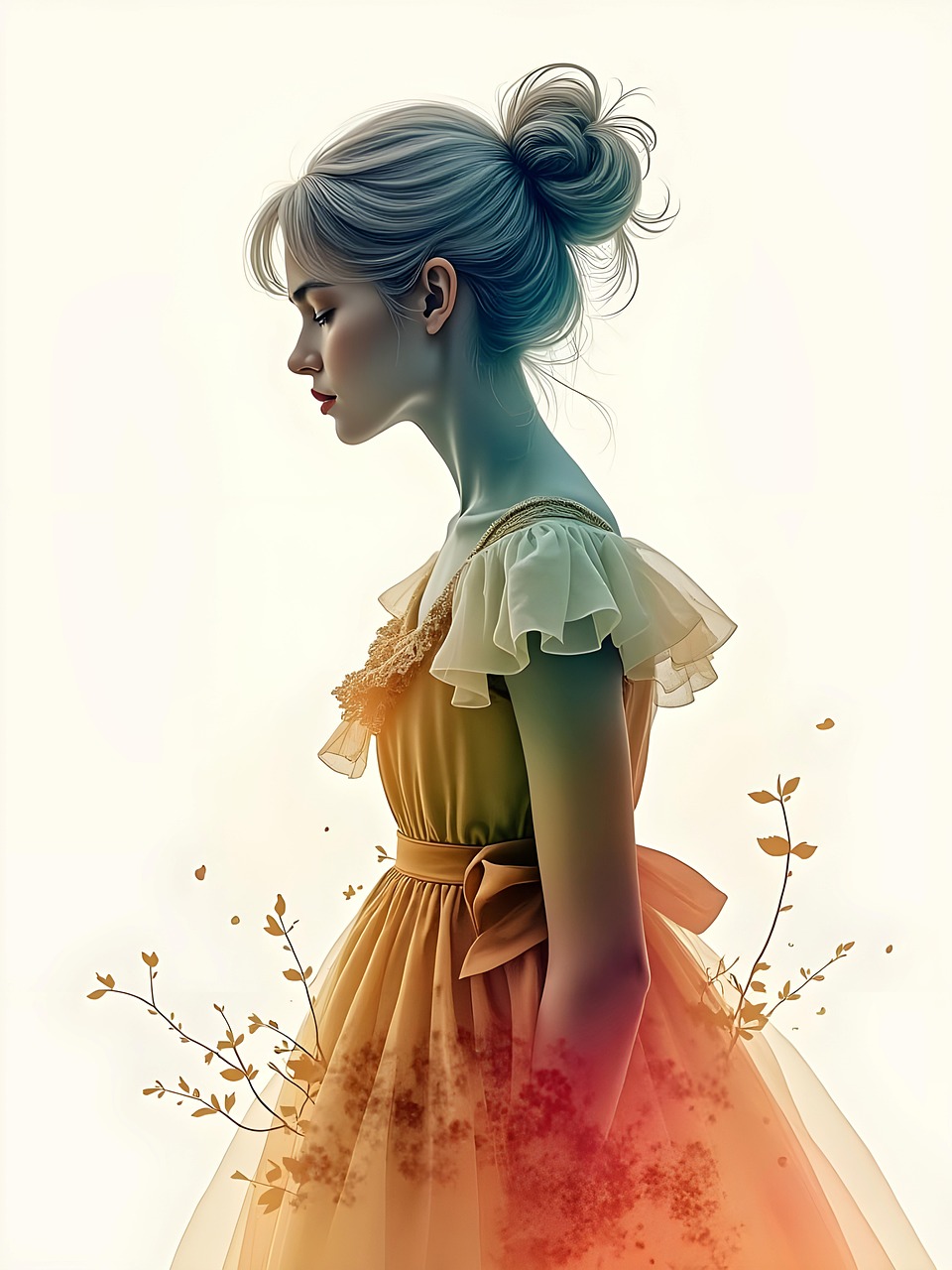 Download Think, Woman, Thoughts. Royalty-Free Stock Illustration Image ...
