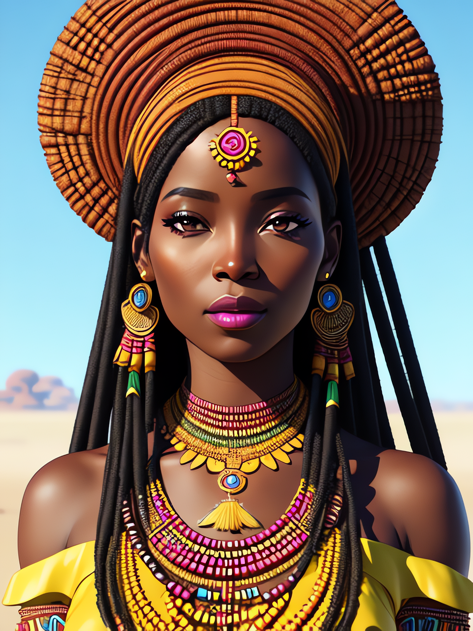 Download Woman, African, Beauty. Royalty-Free Stock Illustration Image - Pixabay