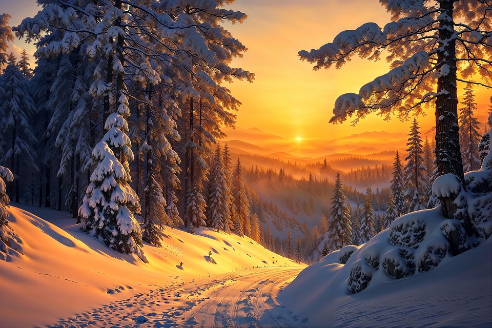 Inverno Neve Floresta Paisagem De - Imagens grátis no Pixabay