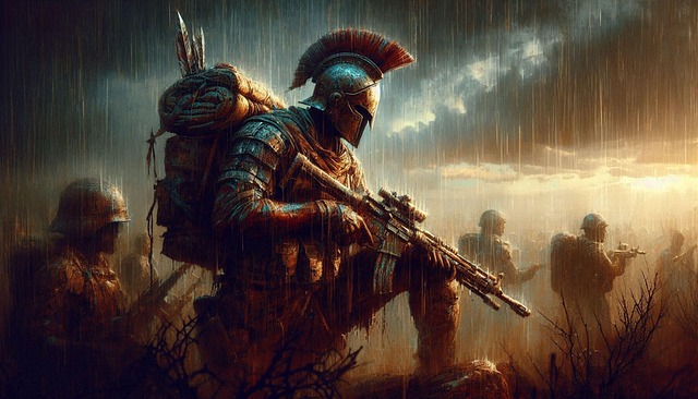 Download Mercenary, Soldier, Warrior. Royalty-Free Stock Illustration ...
