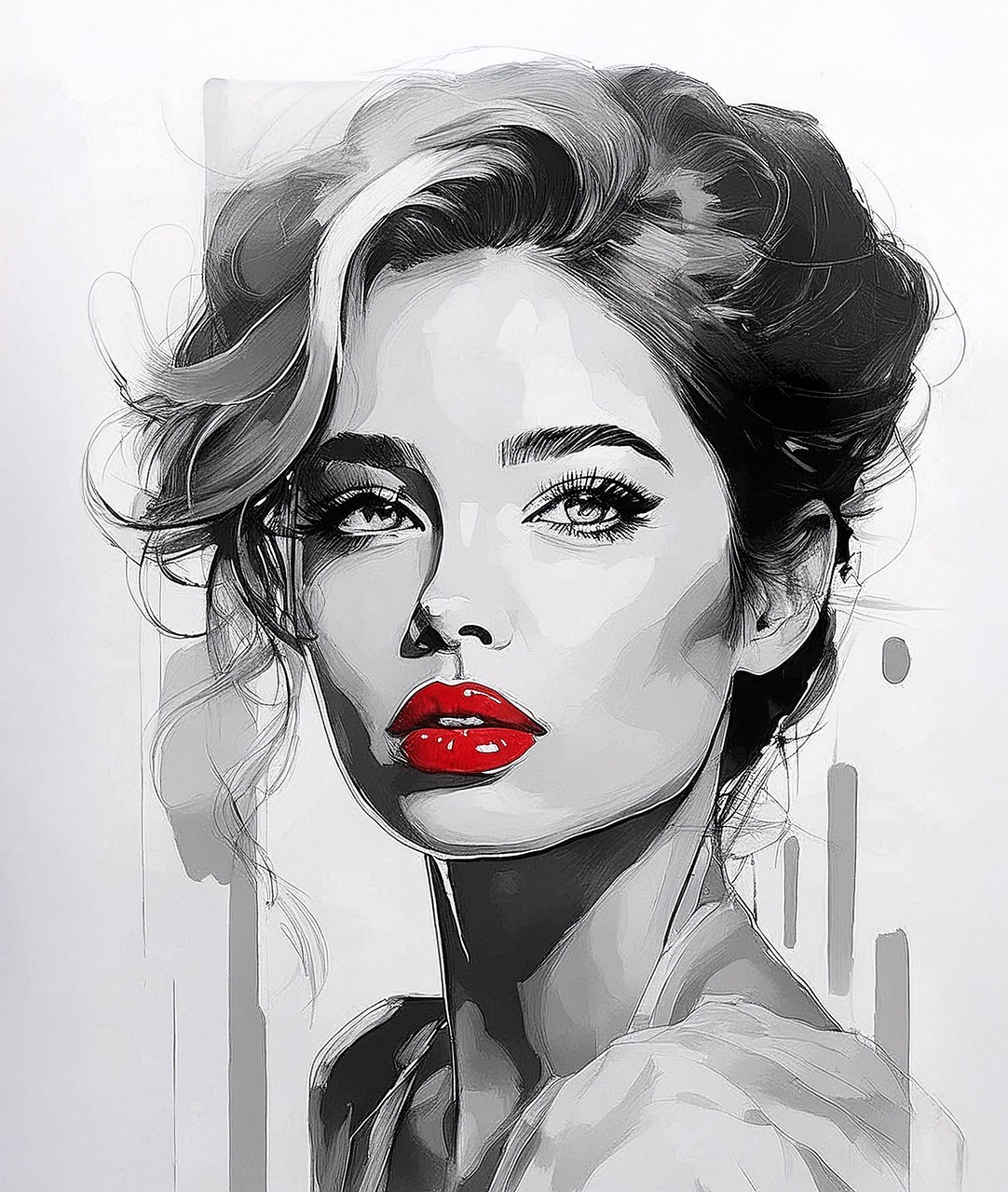 Download Woman, Young, Beautiful. Royalty-Free Stock Illustration Image ...