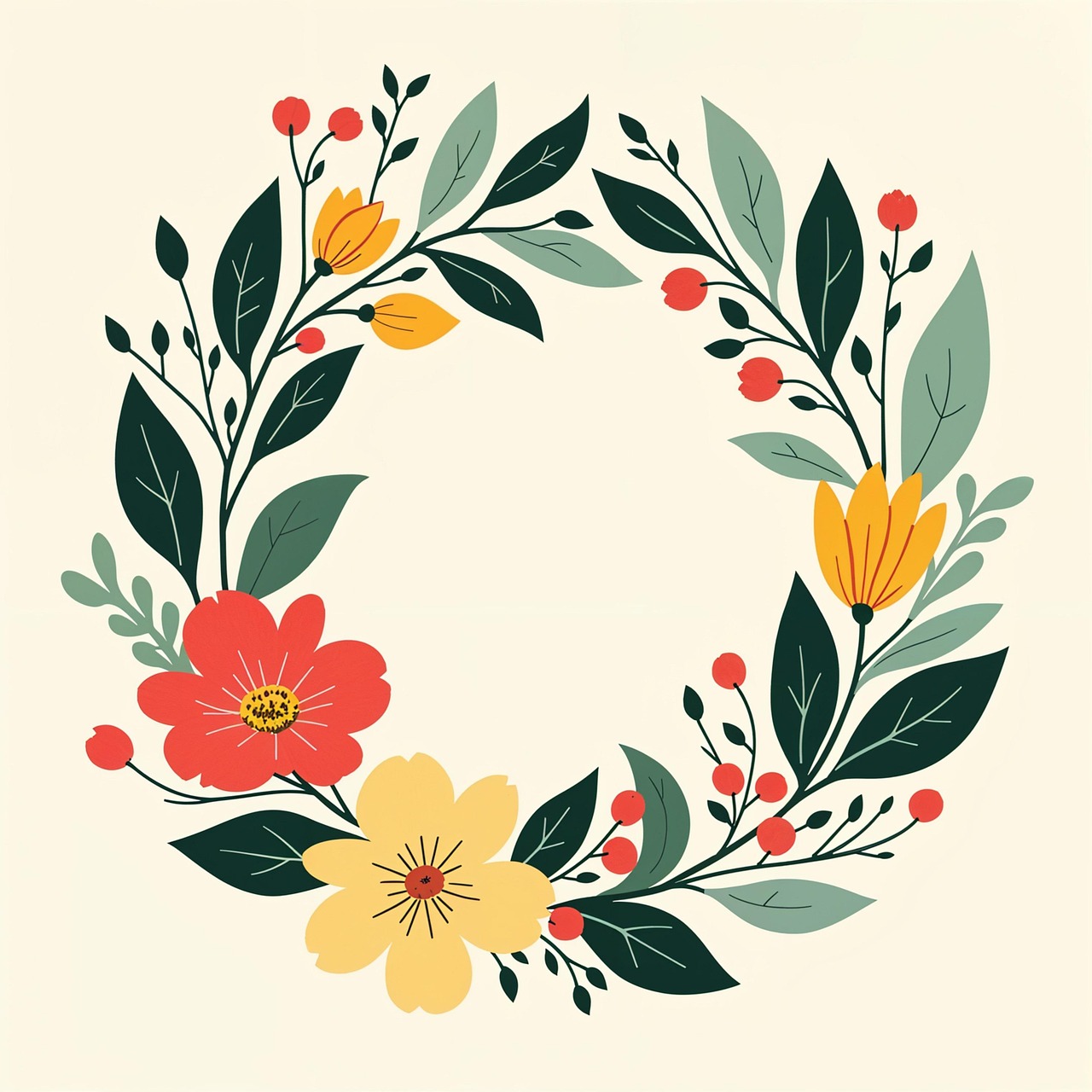 Download Floral, Crown, Wreath. Royalty-Free Stock Illustration Image ...