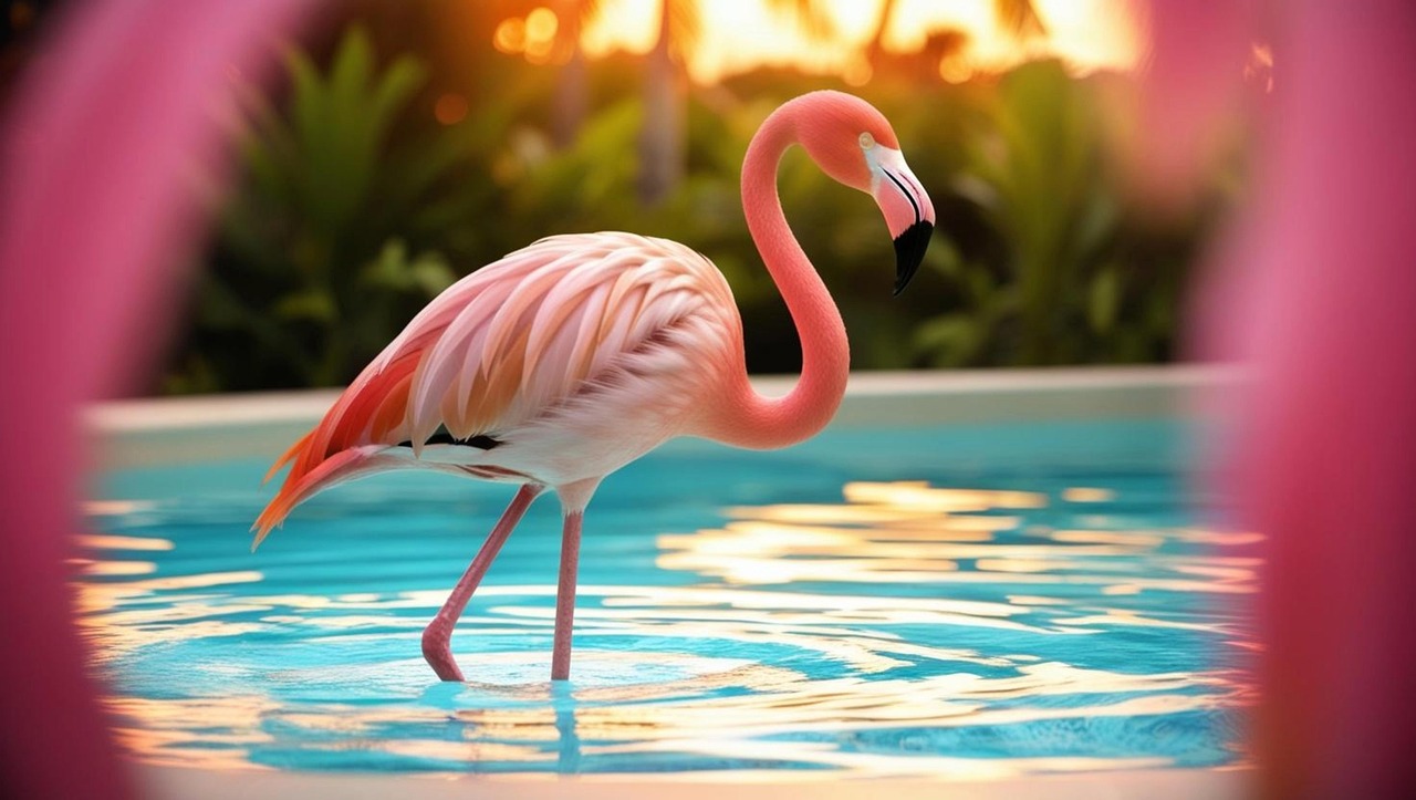 Download Flamingo, Nature, Bird. Royalty-Free Stock Illustration Image ...