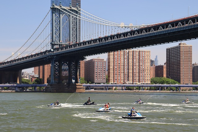 New York Suram Manhattan - Foto gratis di Pixabay