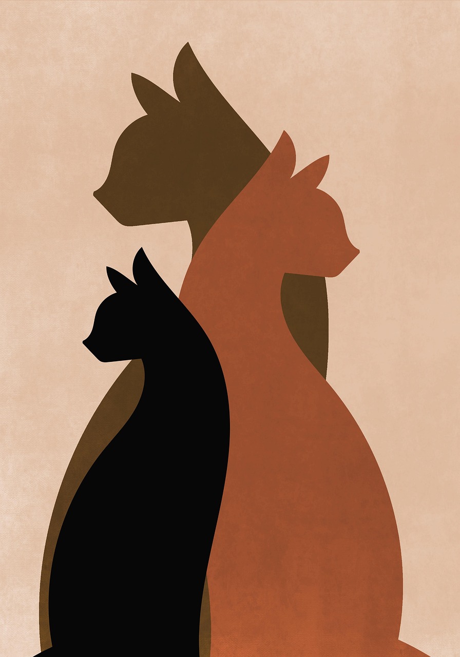 Download Cats, Art, Design. Royalty-Free Stock Illustration Image - Pixabay