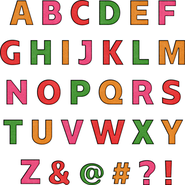 Download Colorful, Alphabet, Letters. Royalty-Free Stock Illustration ...