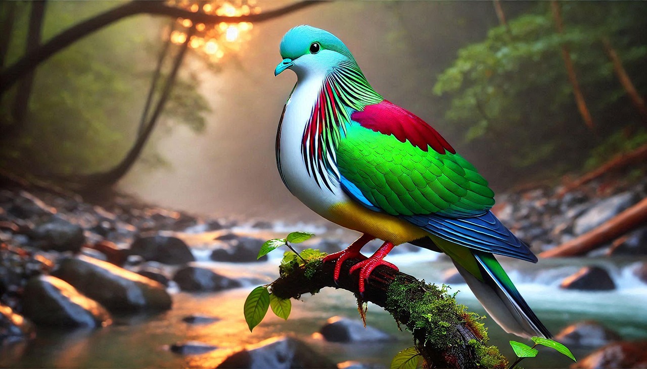 Burung Kecantikan Merpati - Gambar gratis di Pixabay