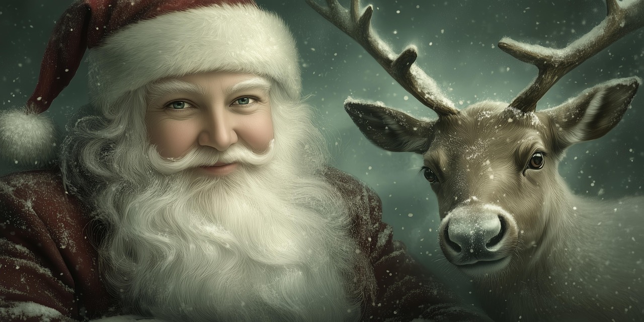 Download Ai Generated, Santa Claus, Christmas Motif. Royalty-Free Stock ...