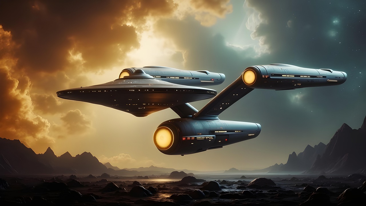 Download Starship, Spaceship, Space. Royalty-Free Stock Illustration ...