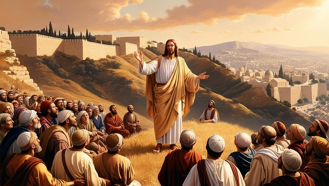 Download Jesus, Preaching, Sermon. Royalty-Free Stock Illustration ...