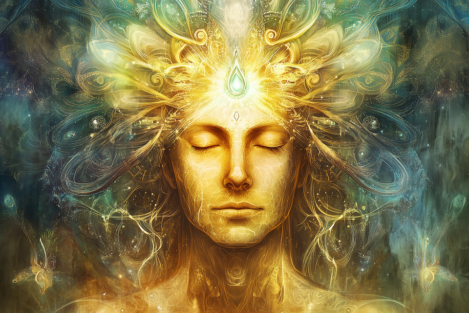 Download Spiritual, Third Eye Chakra, Spirituality. Royalty-Free Stock ...